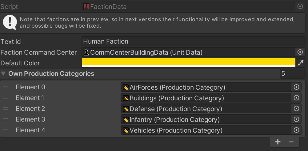 How to add or edit Production Category? — RTS Starter Kit 1.7.0 documentation
